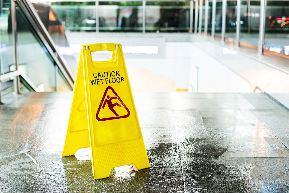 The Hazards Of A Wet Floor Wilmac Flooring